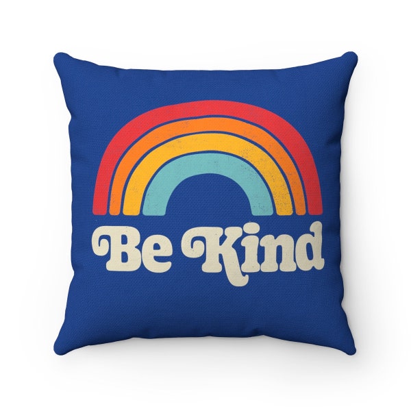 Rainbow Pillow - Etsy