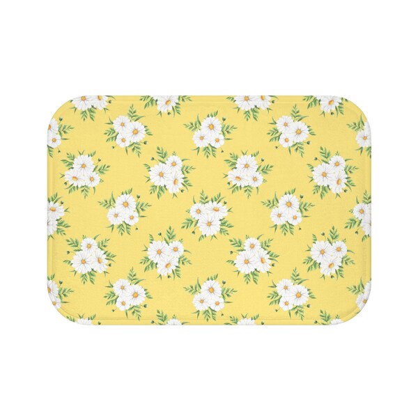 Daisy Bath Mat - Etsy