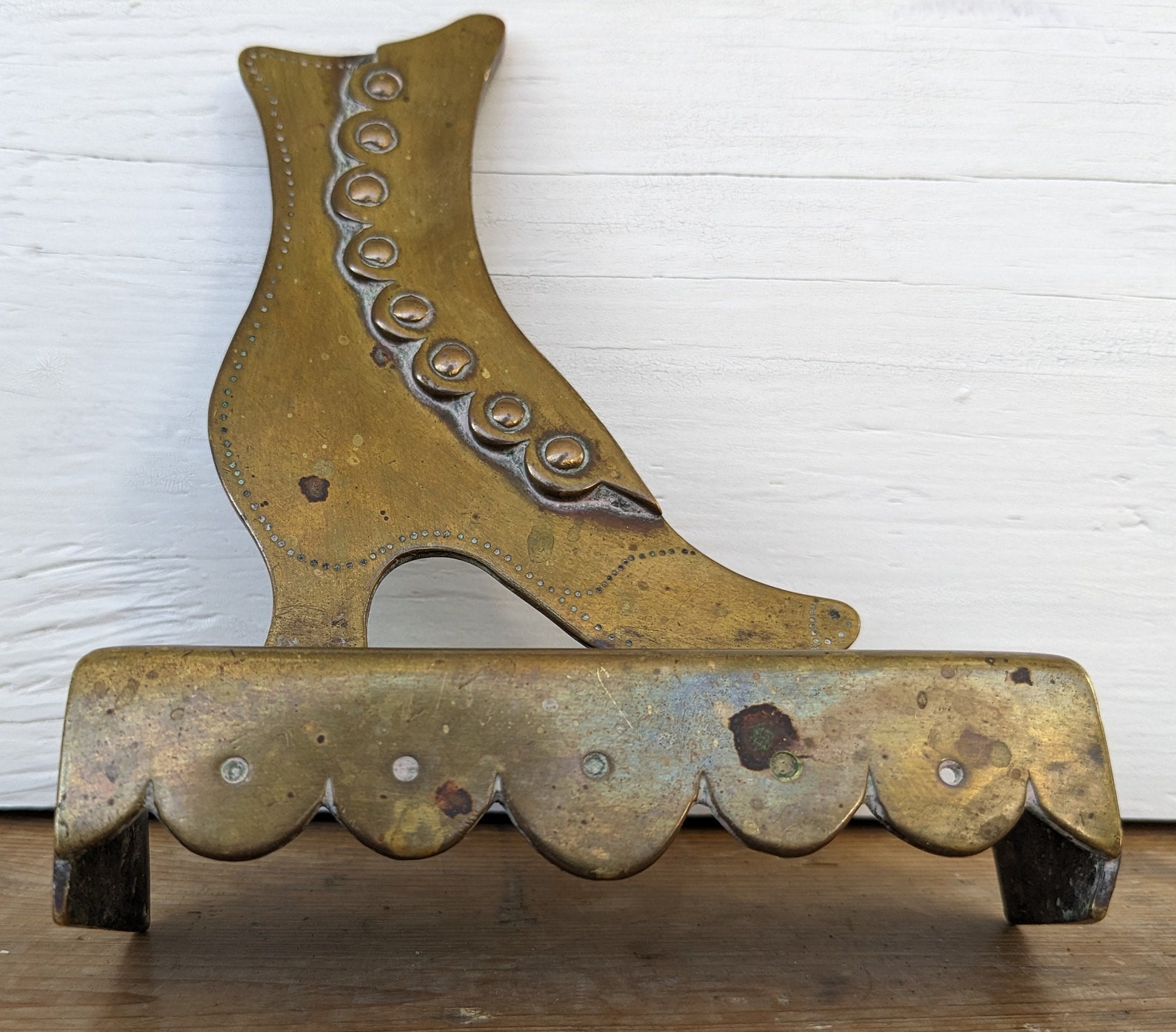 Victorian Folk Art Boot - Etsy