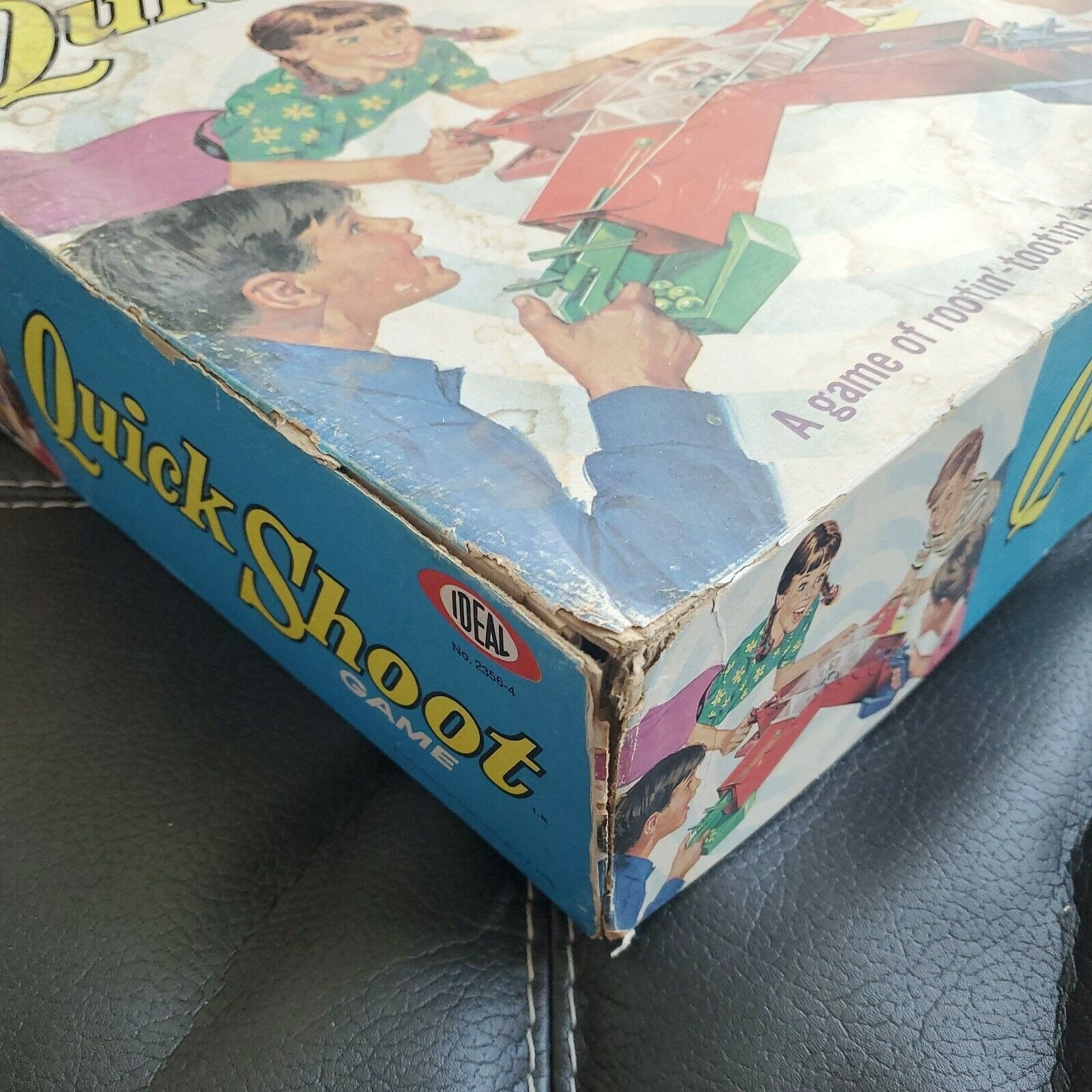 Vintage / Retro 1970 Quick Shoot Game Ideal Rootin' Tootin' Marble ...