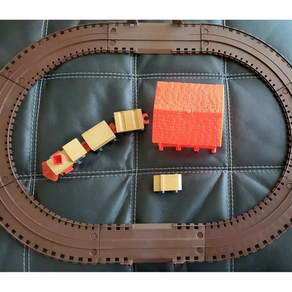 Mattel Motor Putt Putt Railroad Train Set Vintage 1972 Brown | Etsy