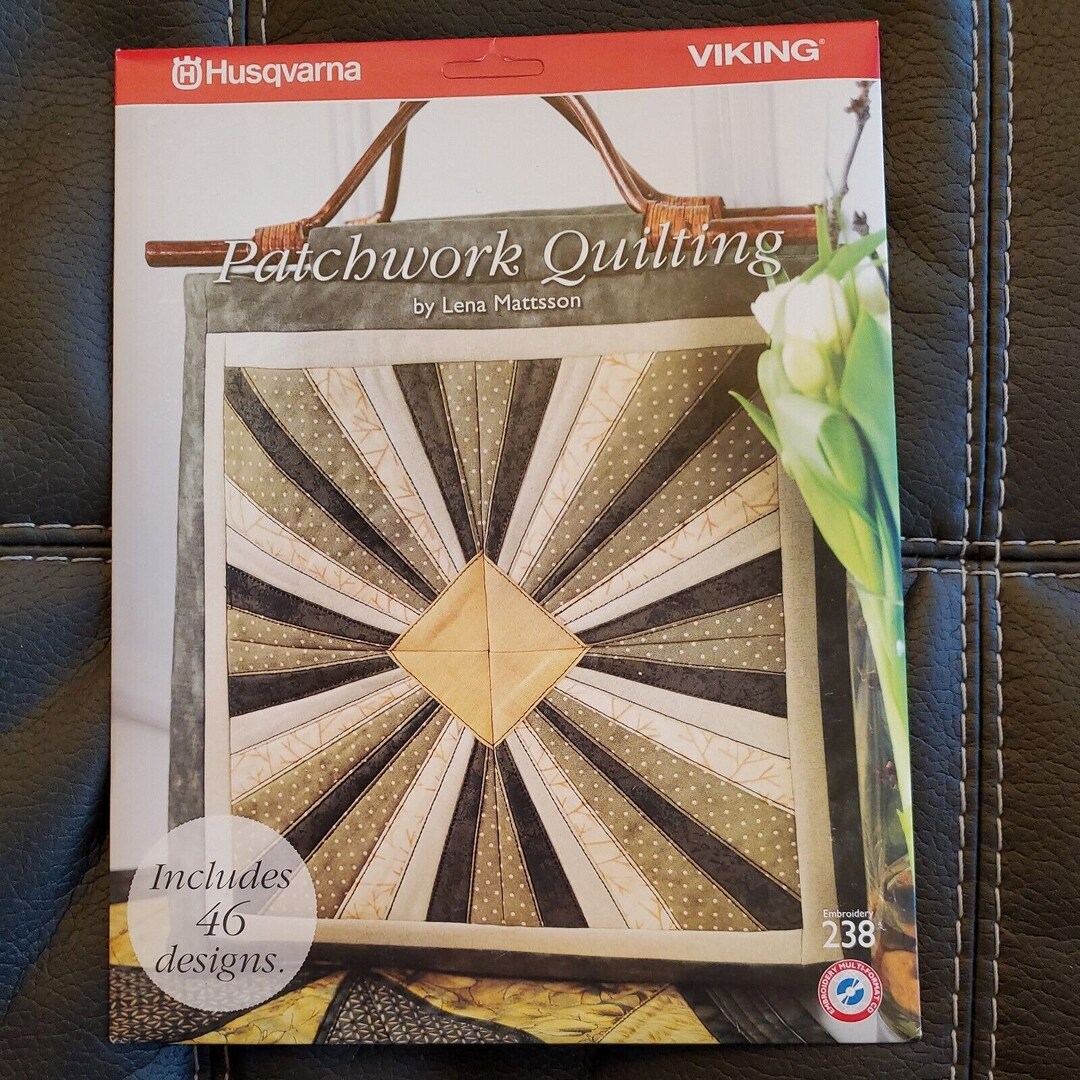 Husqvarna Viking Patchwork Quilting Embroidery Designs Multi-format CD ...