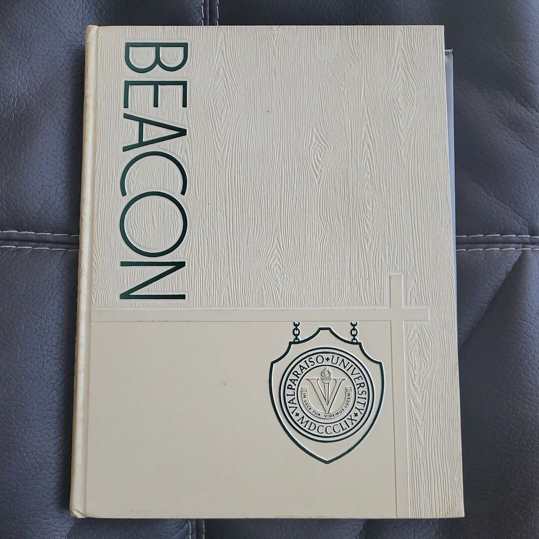 1962 Valparaiso Indiana University College Yearbook the Beacon ...