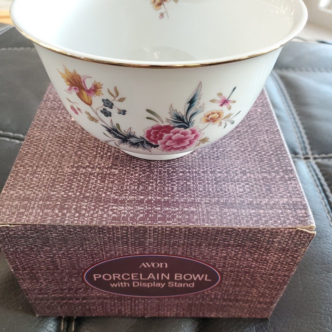 Avon American Heirloom Collection Porcelain Bowl Independence Day 1981 ...
