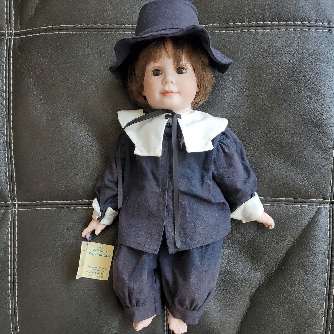 Very Rare My Dolly My Own Boy Puritan Porcelain Doll Carol Gribbet Jan ...