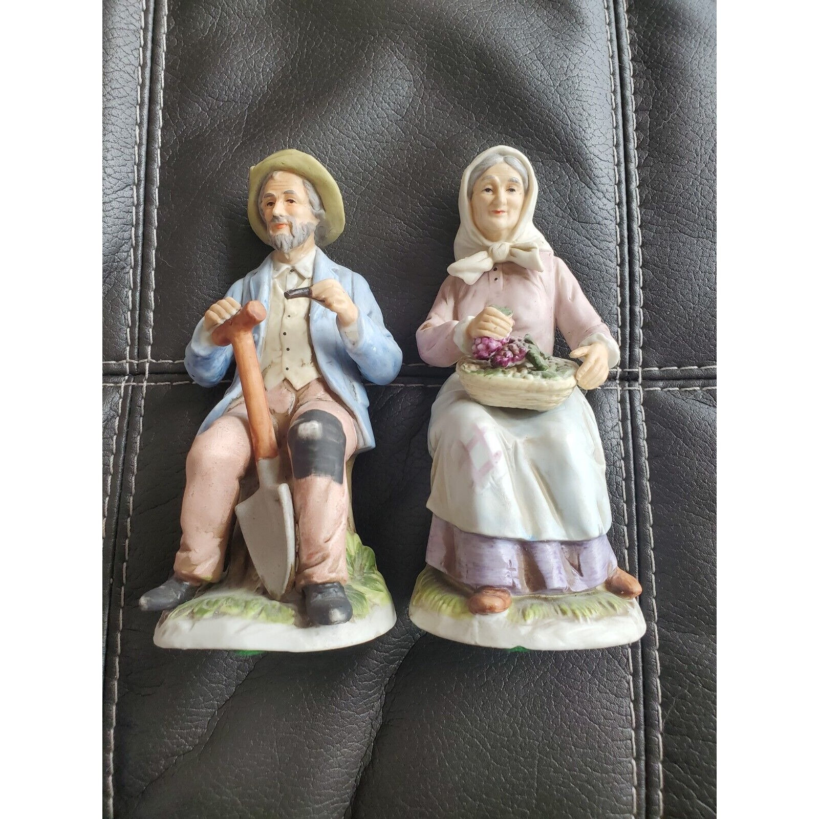 Home Interior Homco 1433 Old Man and Woman/collection Ardco Made in ...