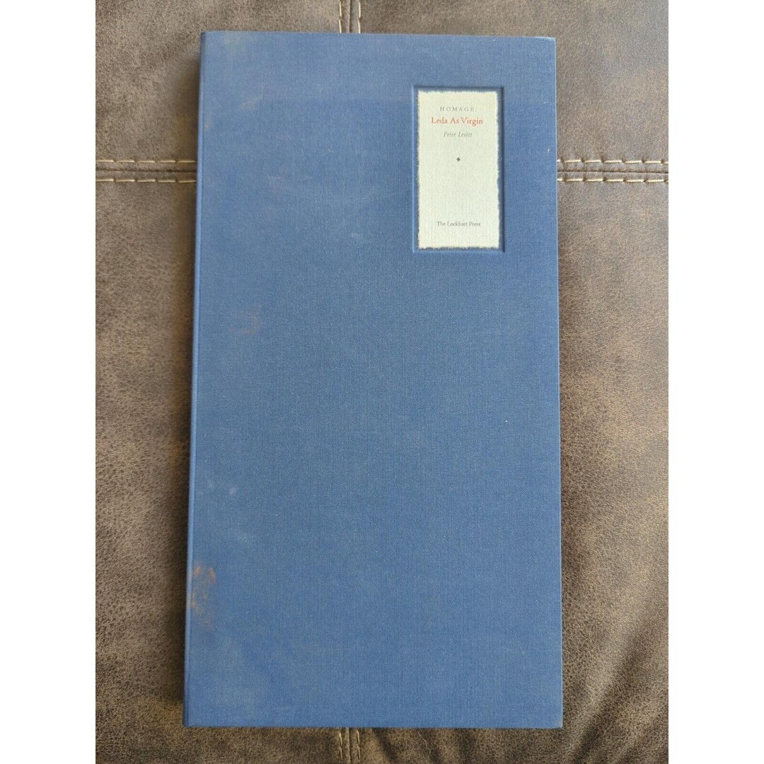 Homage: Leda as Virgin Peter Levitt Lockhart Press 1986 Limited Edition ...