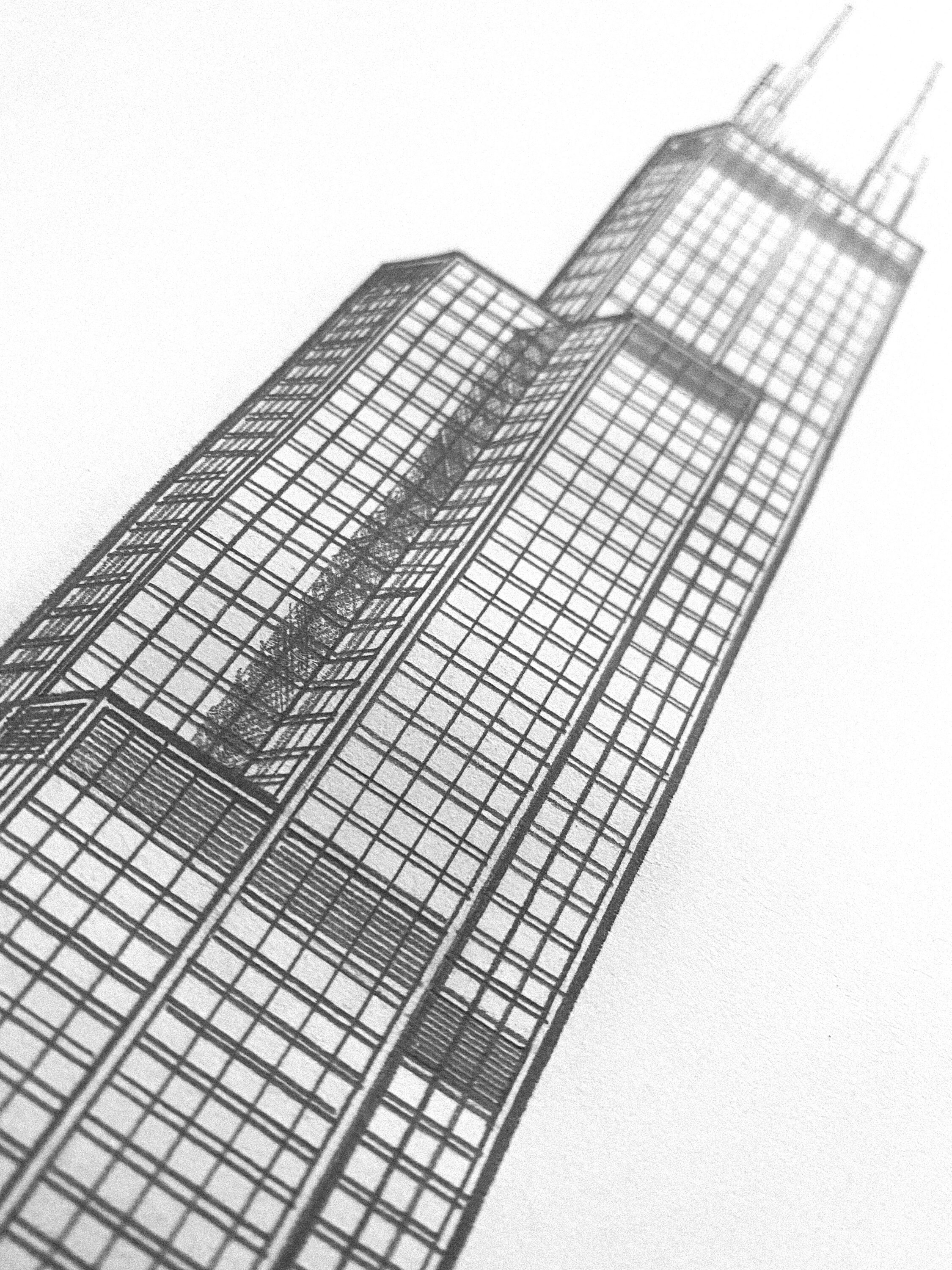 Sears Tower Drawing