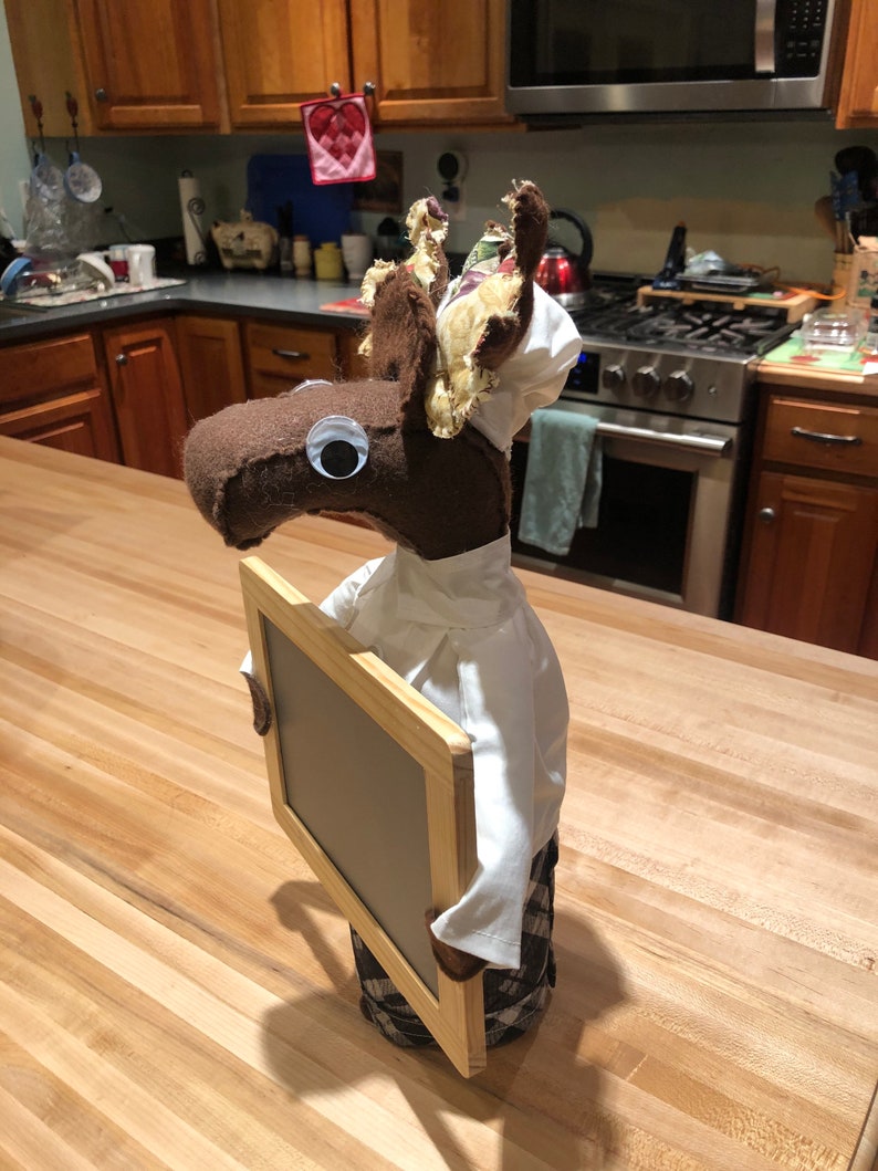 Chef Moose Menu and Message Board - Etsy