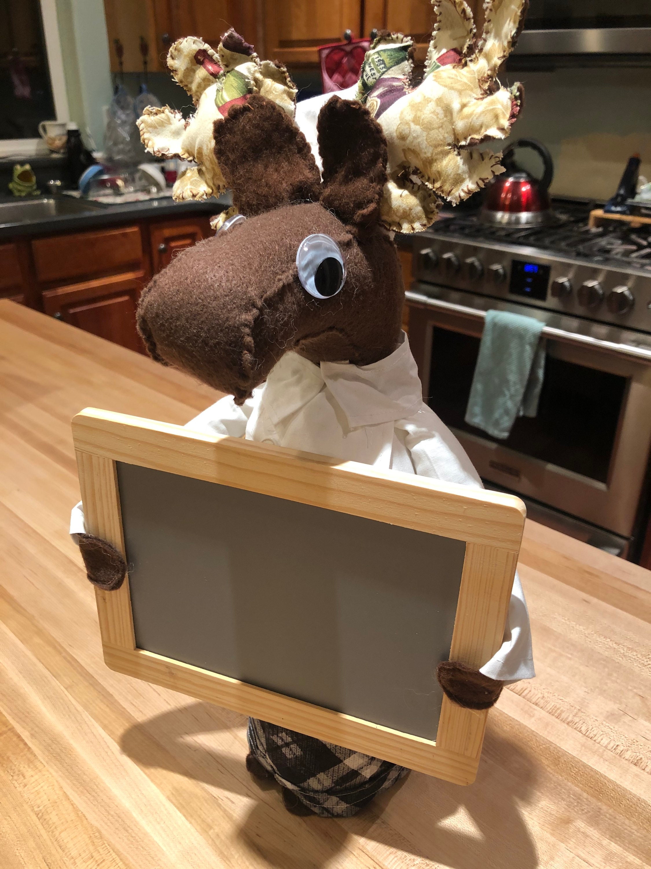 Chef Moose Menu and Message Board - Etsy
