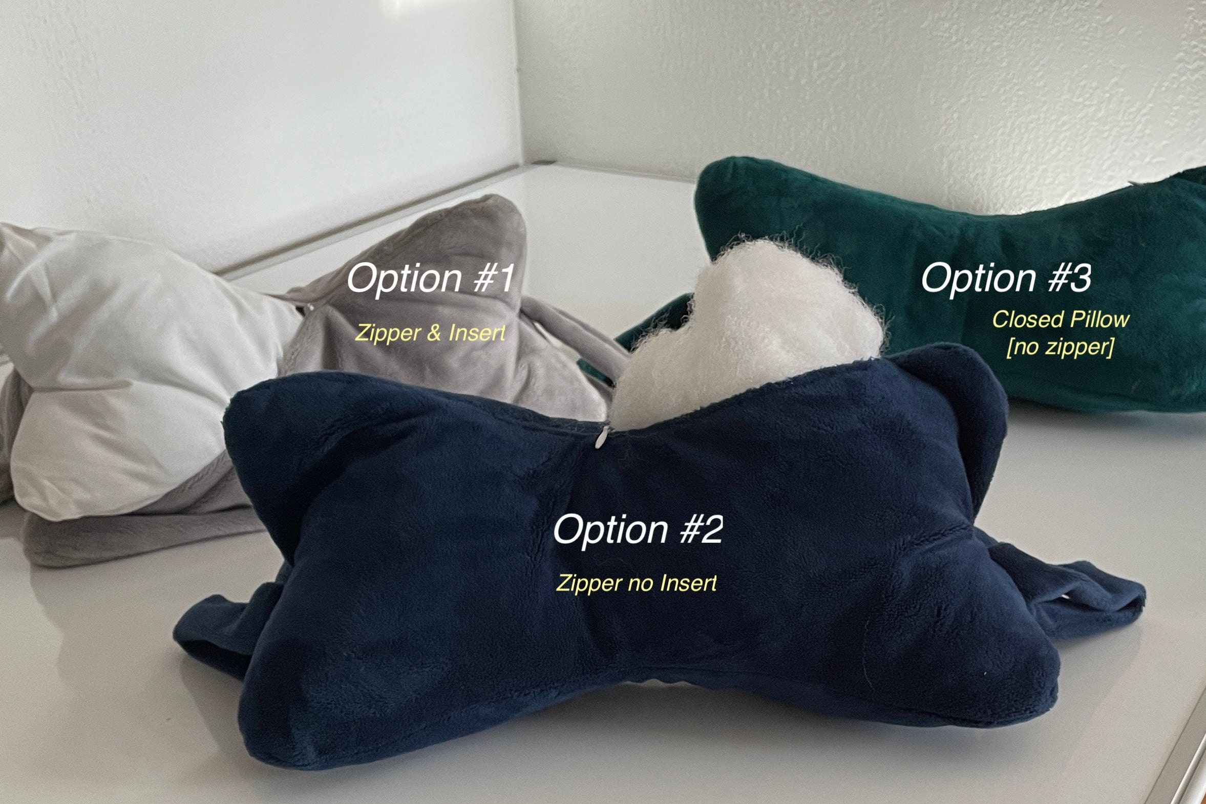 Bone Shaped Pillow, Neck Pillow, Personalized Pillow, Custom Name ...