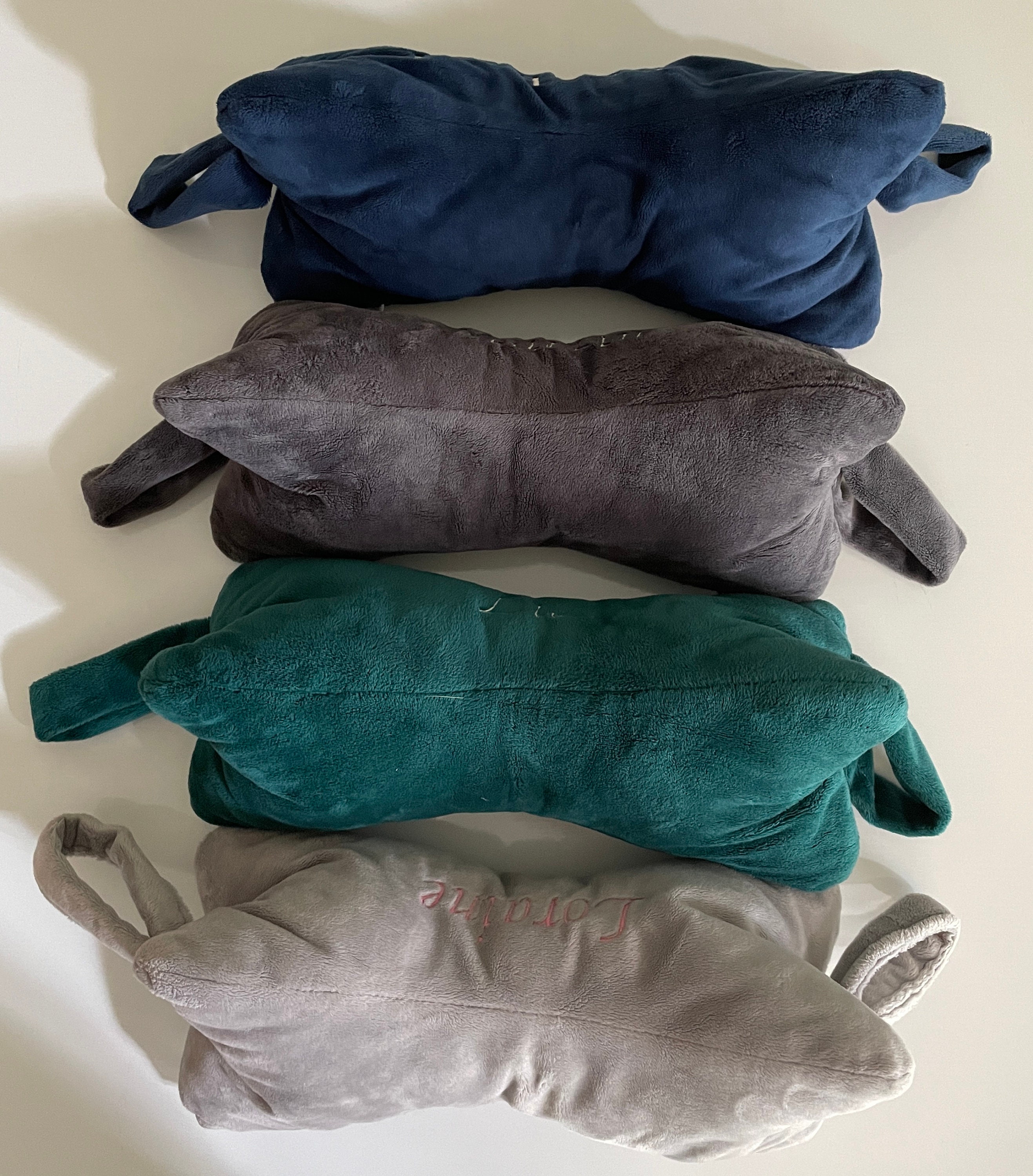 Bone Shaped Pillow, Neck Pillow, Personalized Pillow, Custom Name ...