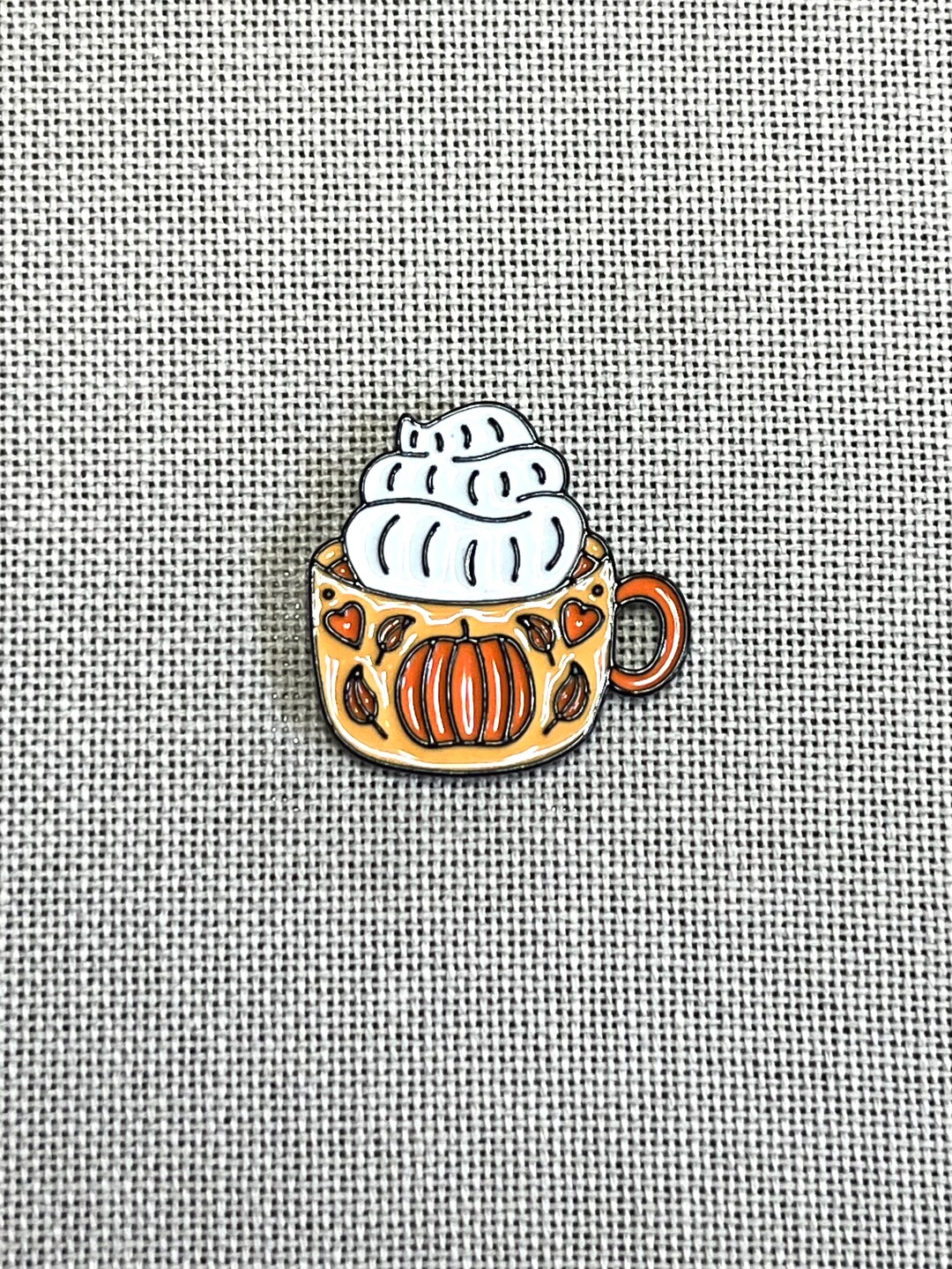 Pumpkin Spice Latte Needle Minder | Fall | Autumn | Needle Nanny | Magnetic Needle Minder ...