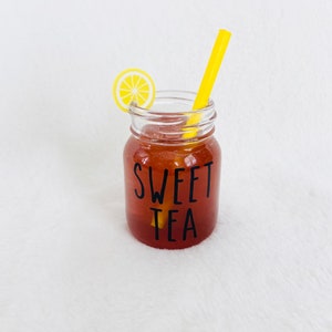 Mini Sweet Tea Mason Jar Sweet Tea Decor Tiered Tray Decor Rae Dunn ...
