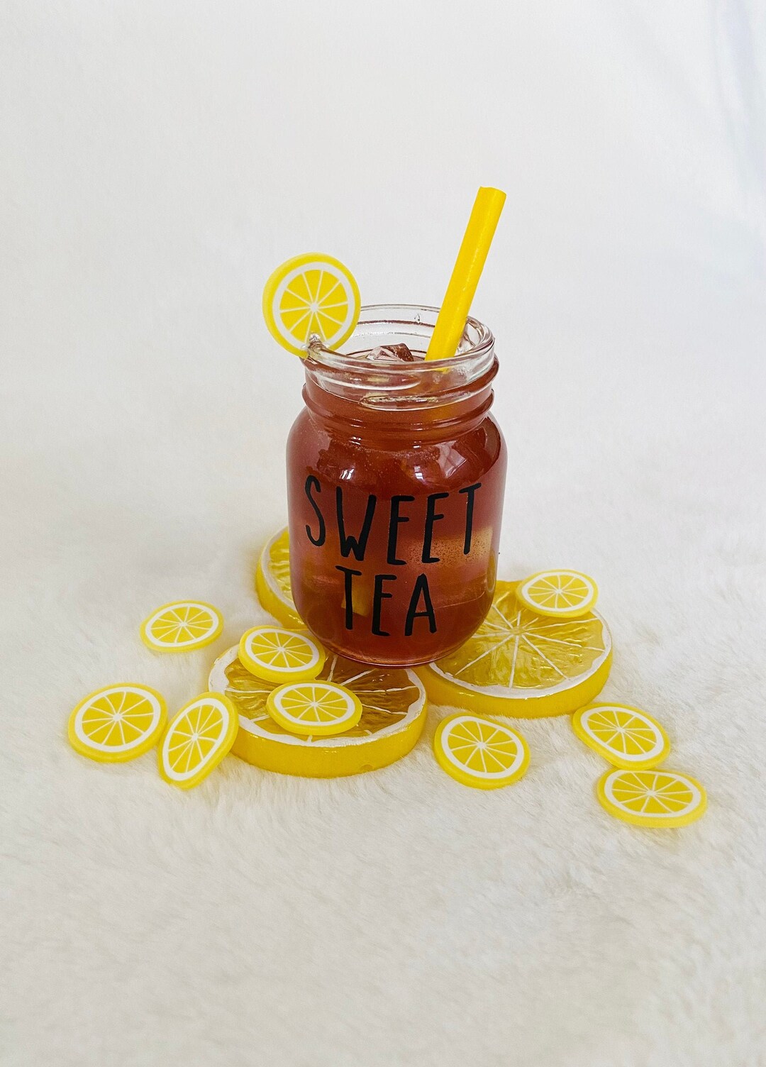 Mini Sweet Tea Mason Jar Sweet Tea Decor Tiered Tray Decor Rae Dunn ...