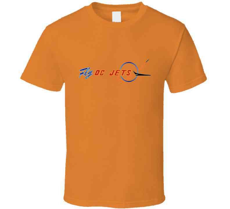 Fly DC Jets - T-shirt of Vintage Neon Sign for Douglas Aircraft - Etsy