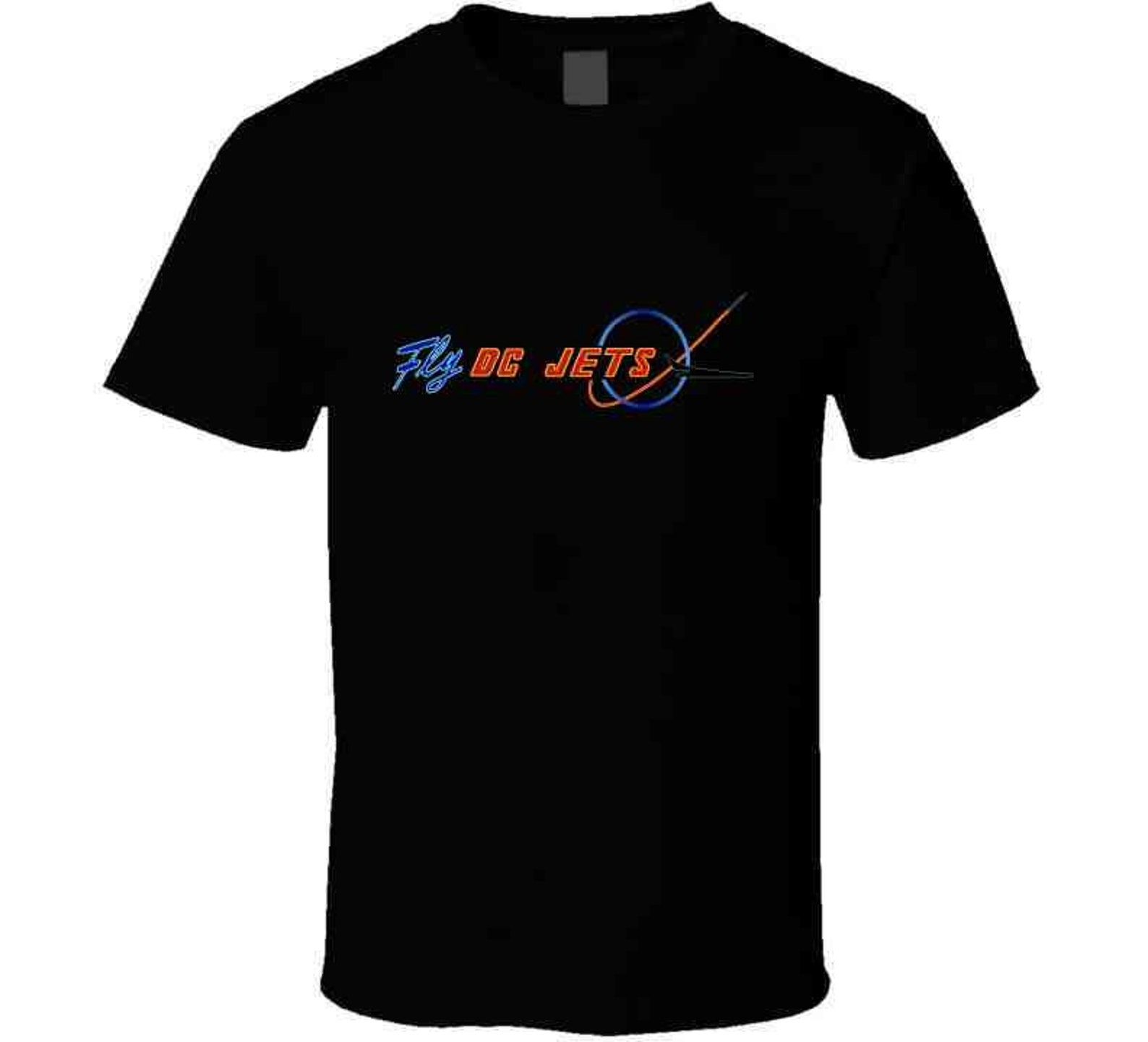 Fly DC Jets - T-shirt of Vintage Neon Sign for Douglas Aircraft - Etsy