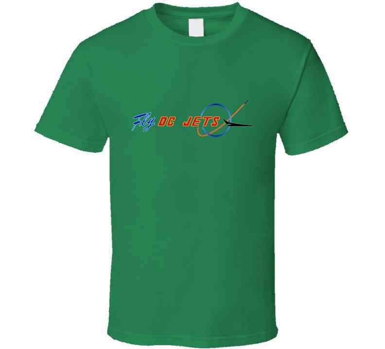 Fly DC Jets - T-shirt of Vintage Neon Sign for Douglas Aircraft - Etsy