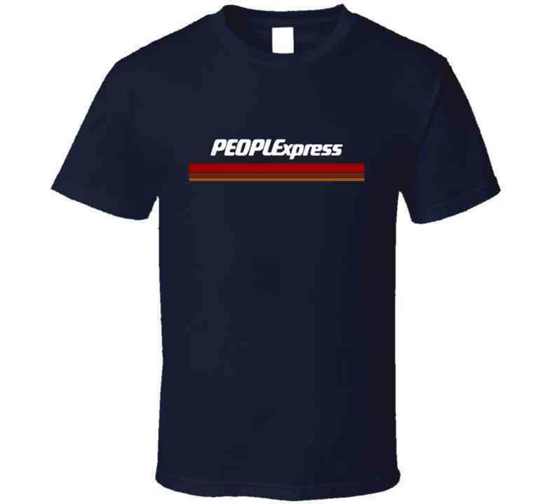 People Express Inspired Airline Logo T-shirt | Peoplexpress - Etsy