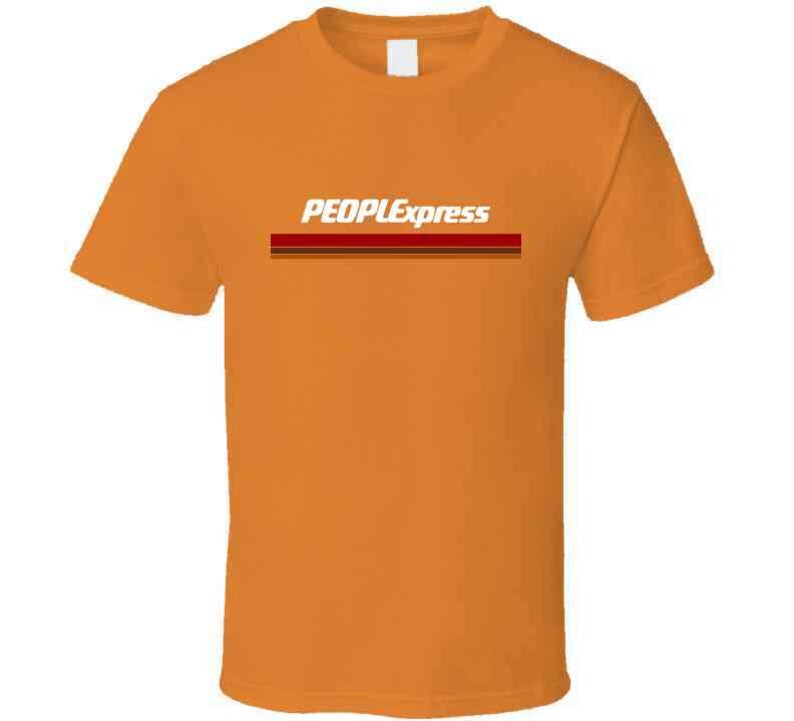 People Express Inspired Airline Logo T-shirt | Peoplexpress - Etsy
