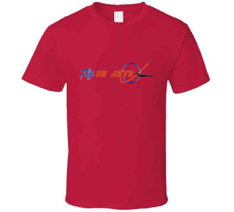 Fly DC Jets - T-shirt of Vintage Neon Sign for Douglas Aircraft - Etsy