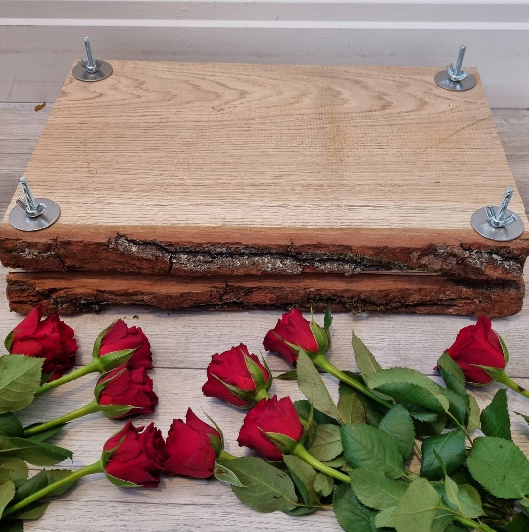 Rustic Solid Oak Flower Press Large A3 Wooden Flower Press Herbarium ...