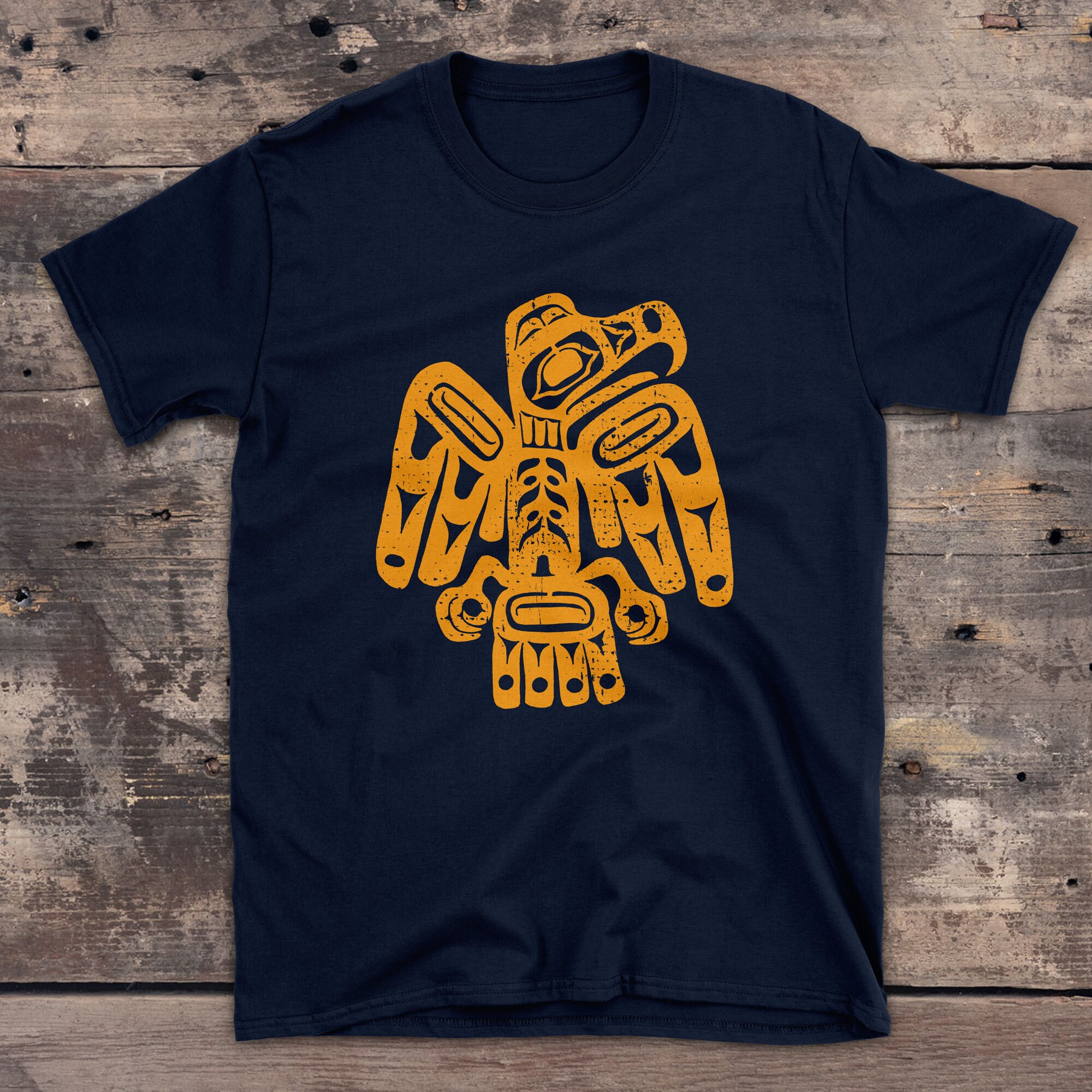 Haida Art Tlingit Indigenous Shirt Eagle Shirt Lightweight - Etsy
