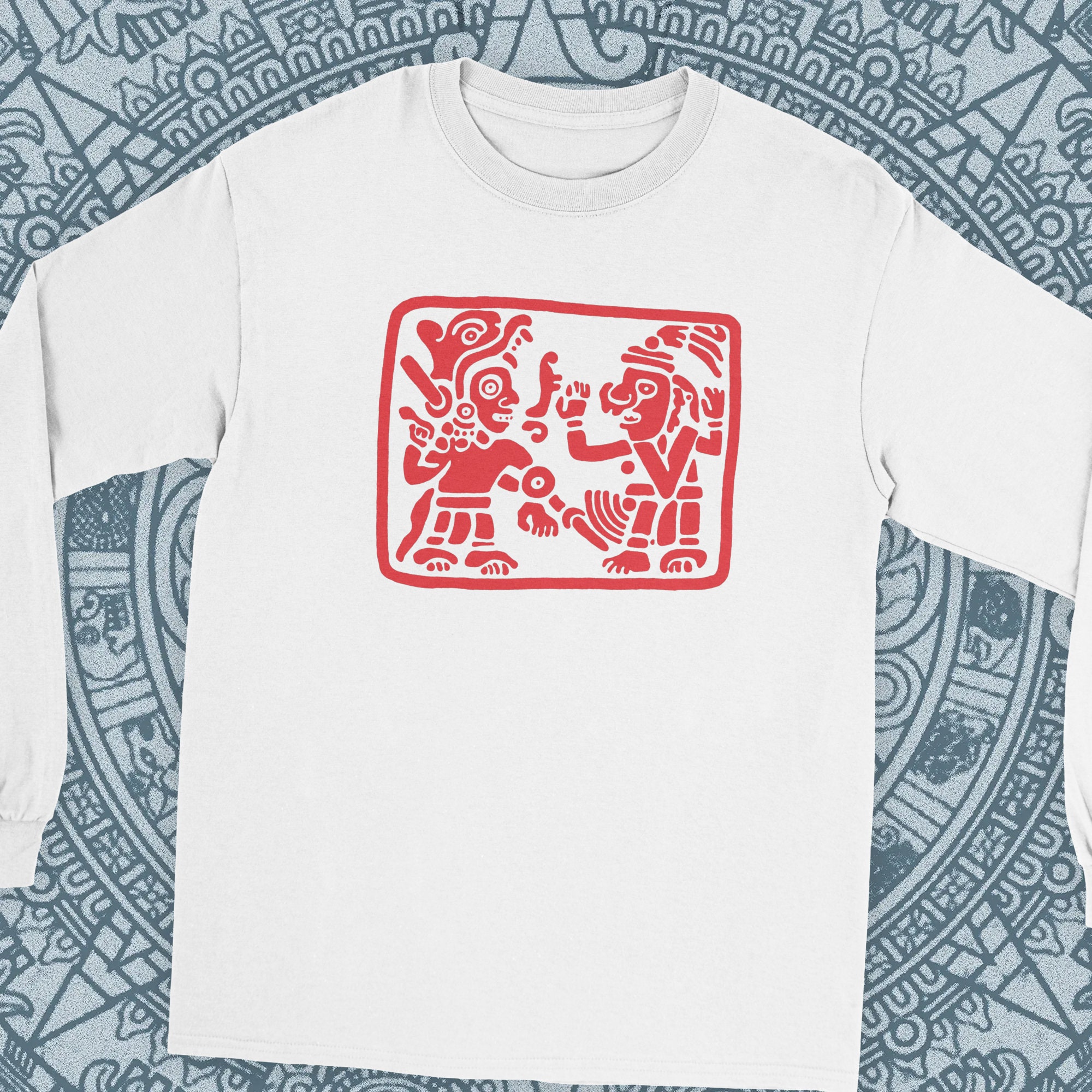 Aztec Gods T-shirt. Mesoamerican Pre Columbian Indigenous Art Ultra ...