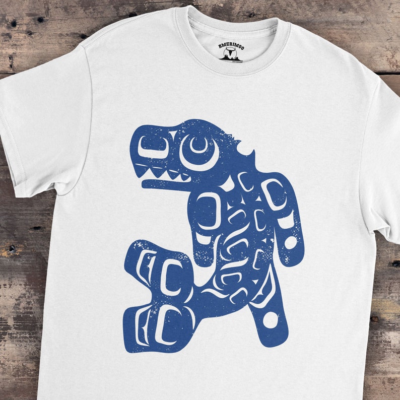 Haida Dogfish Shirt. Pacific Northwest Native American. Northwest Coast ...