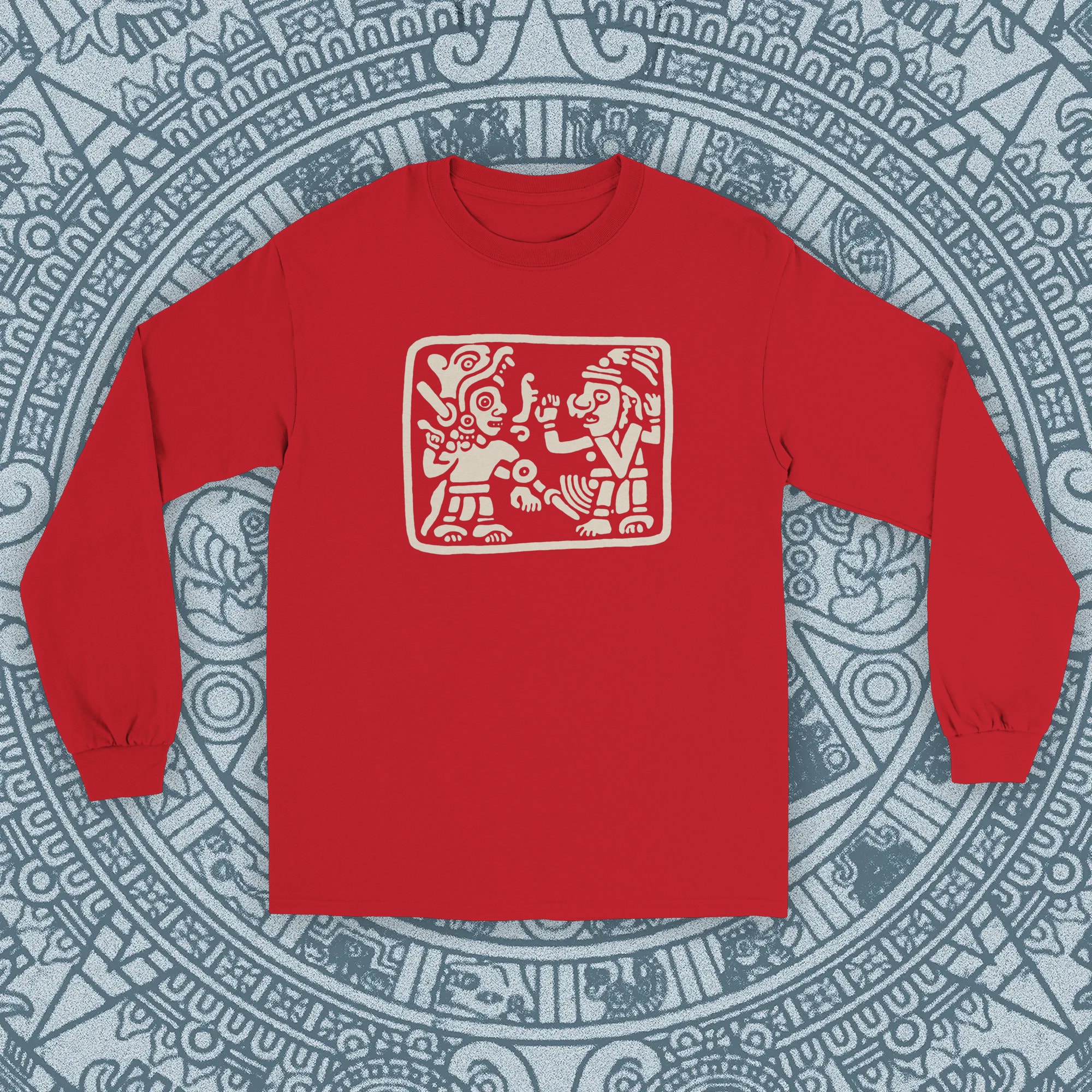 Aztec Gods T-shirt. Mesoamerican Pre Columbian Indigenous Art Ultra ...