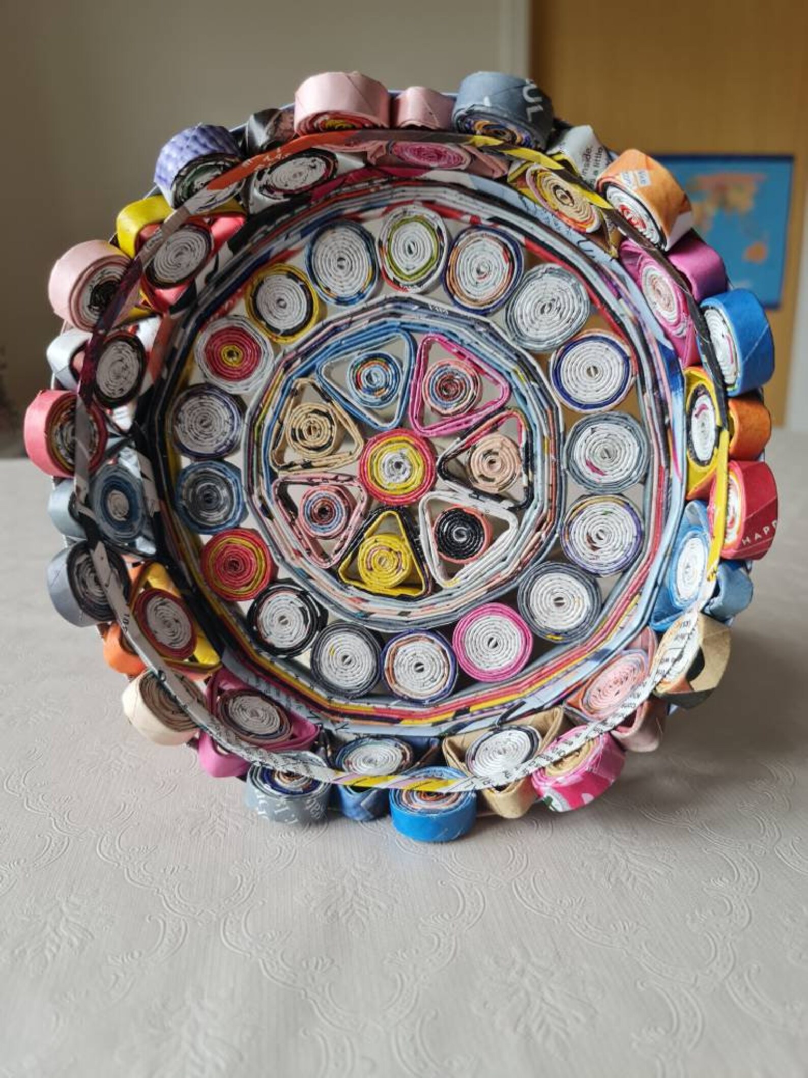 Decorative Paper Magazine Quilled Bowl - Etsy Ireland