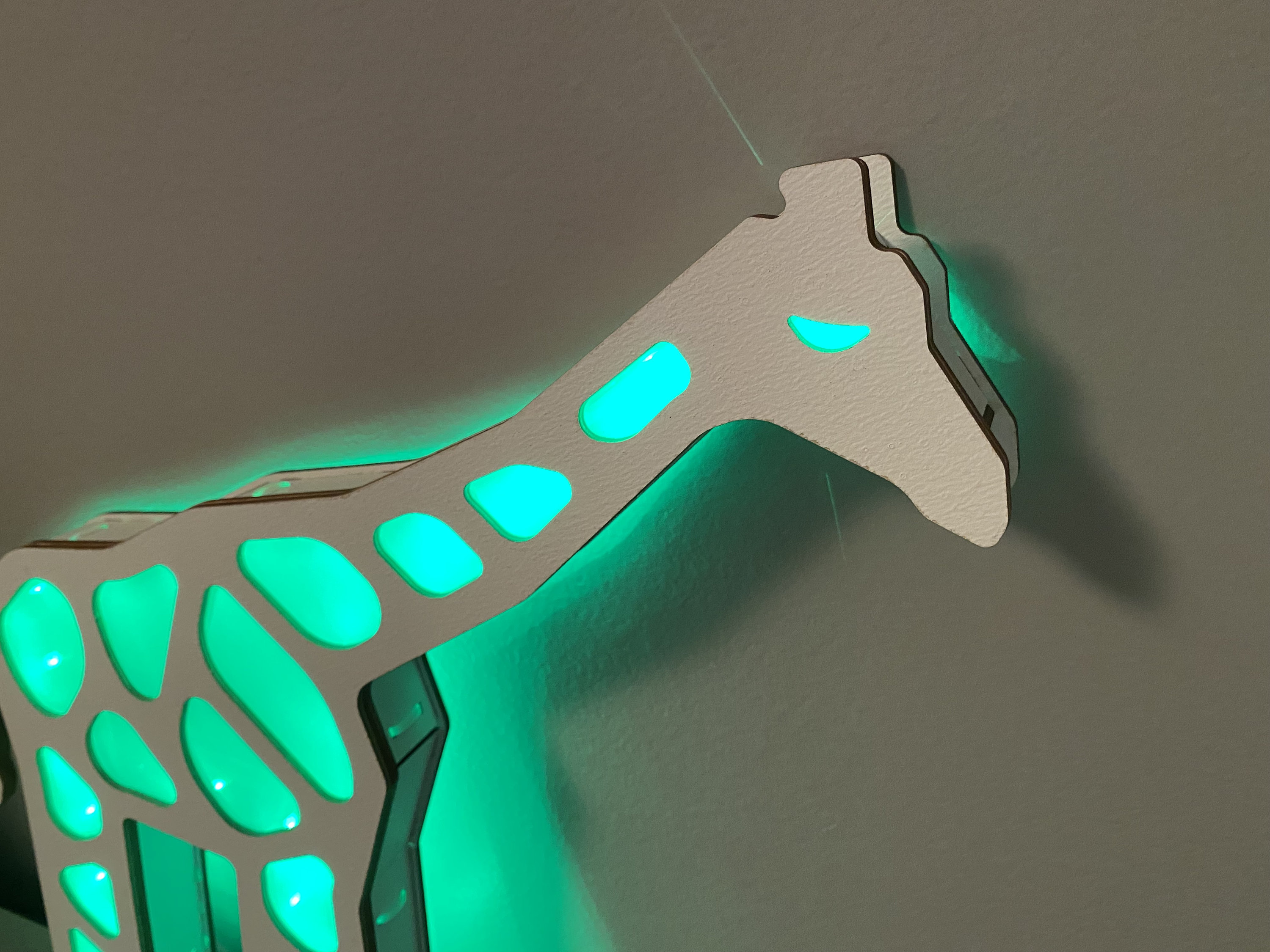 Giraffe LED Strip Light - Laser Cut SVG Files - Etsy