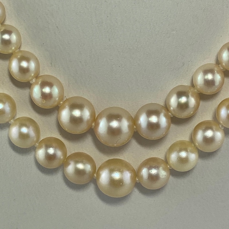 Double Strand Pearls - Etsy