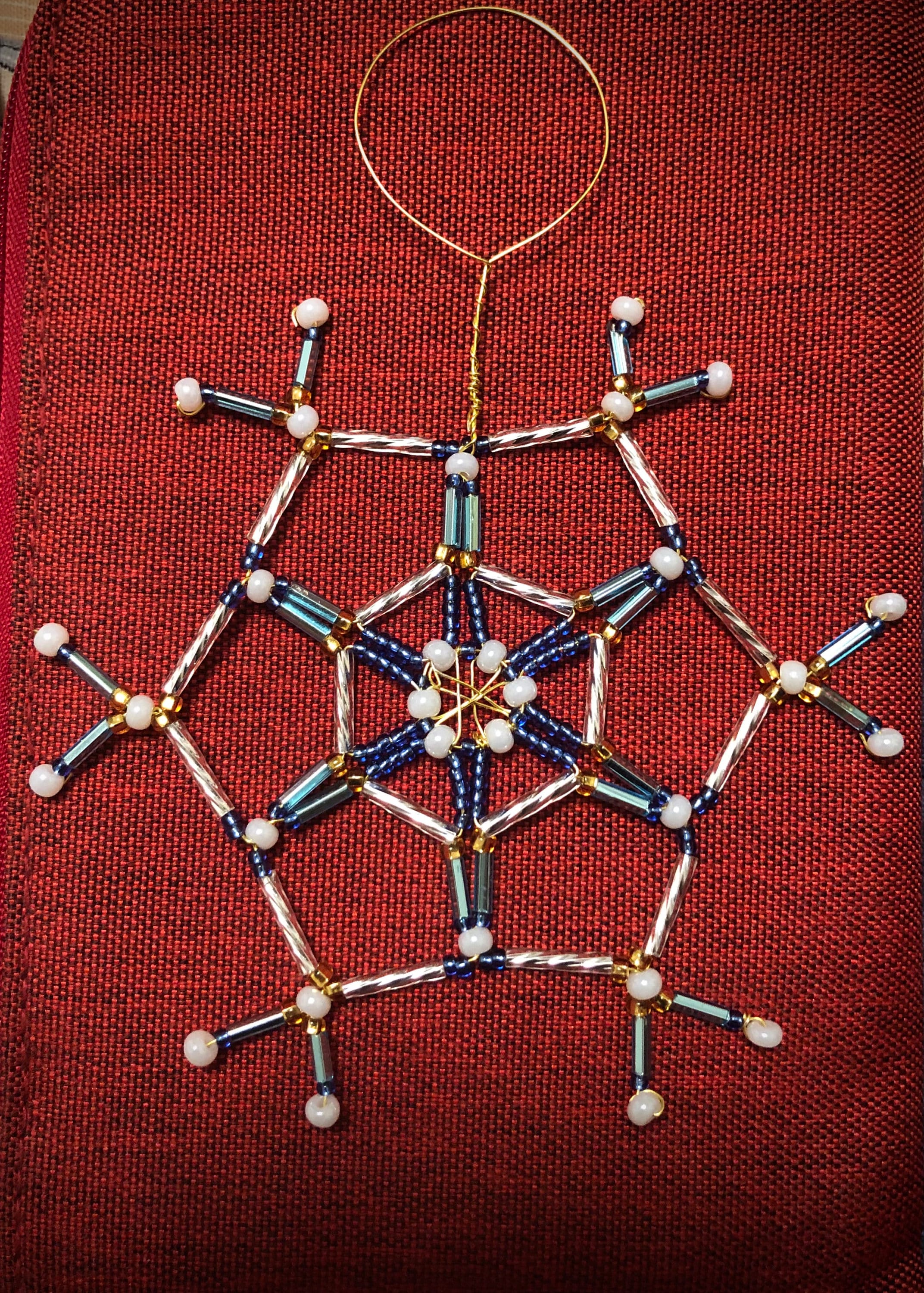 Snowflake Ornament - Etsy