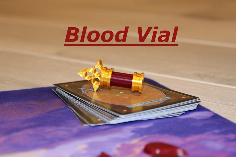 Blood Tokens Magic the Gathering Card Game Marker - Etsy