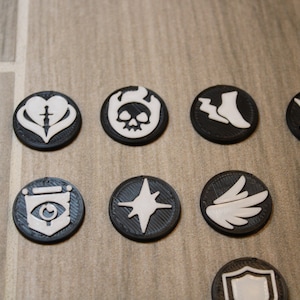 Ability Counters | Magic the Gathering | Keyword Tokens - Etsy