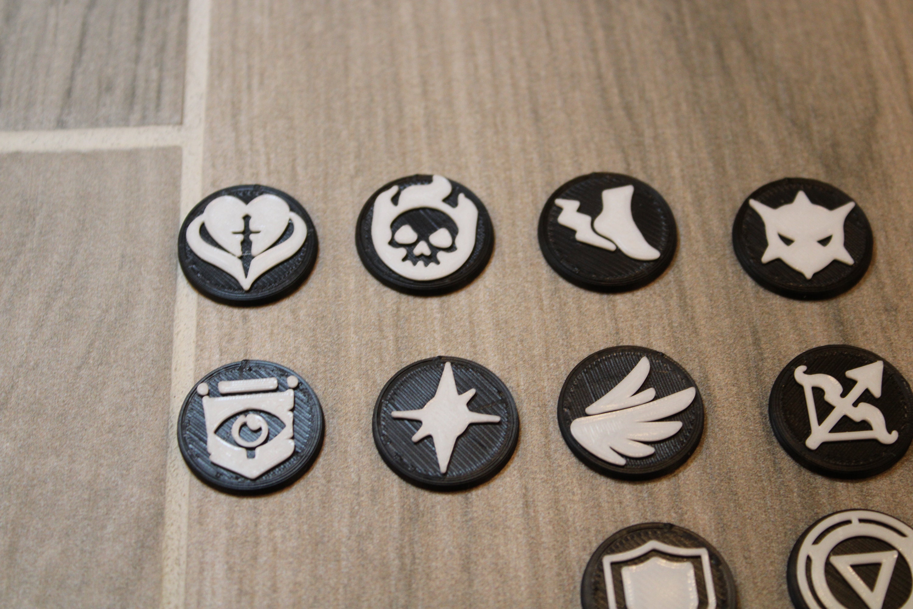 Ability Counters Magic the Gathering Keyword Tokens | Etsy