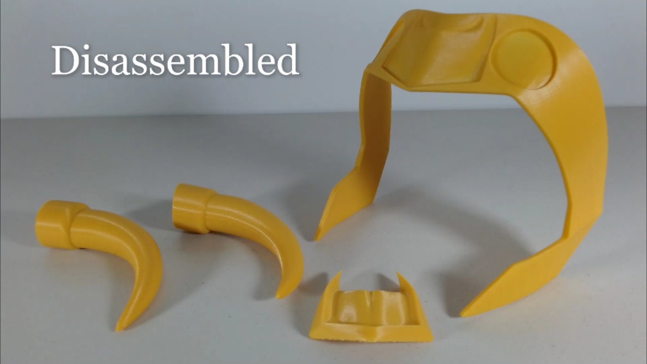 Loki Crown - Loki Horns - Marvel Cosplay — PrintsLeo3D