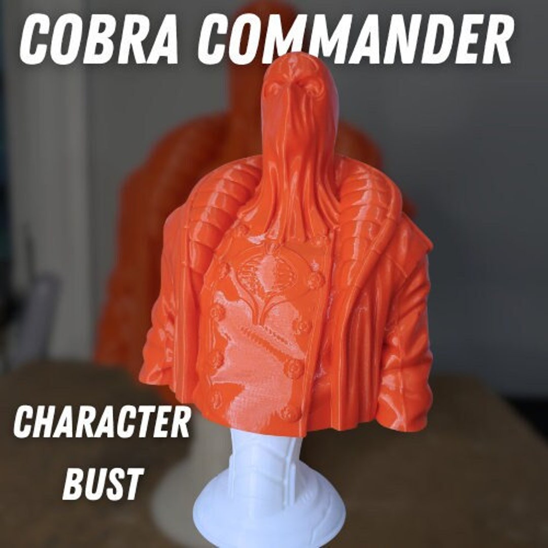 Cobra Commander Bust | GI Joe | 80s - Etsy