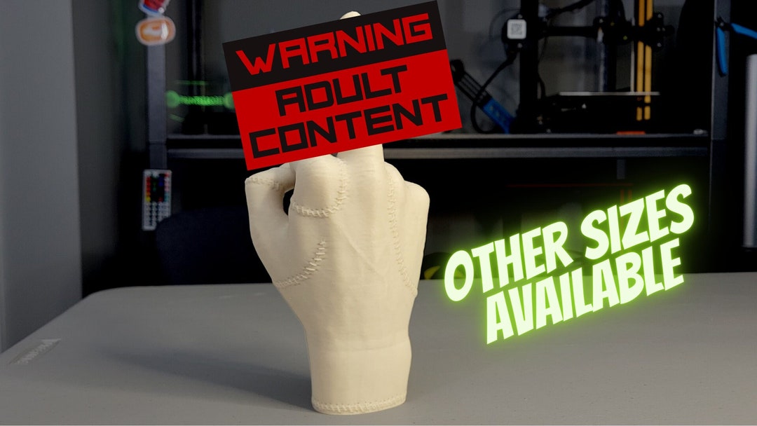 Thing Addams Family Middle Finger - Etsy