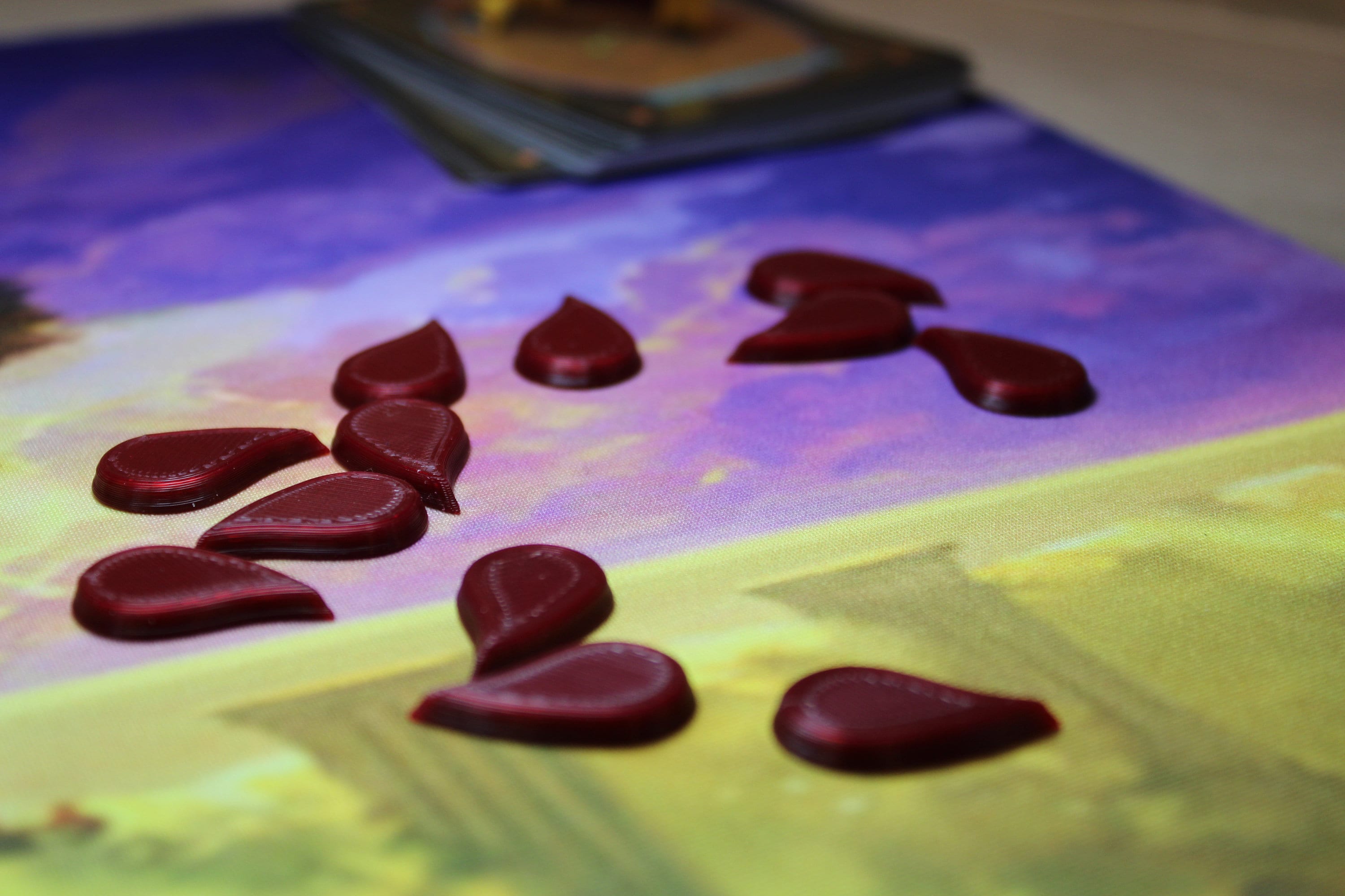 Blood Tokens | Magic the Gathering | Card Game Marker — PrintsLeo3D