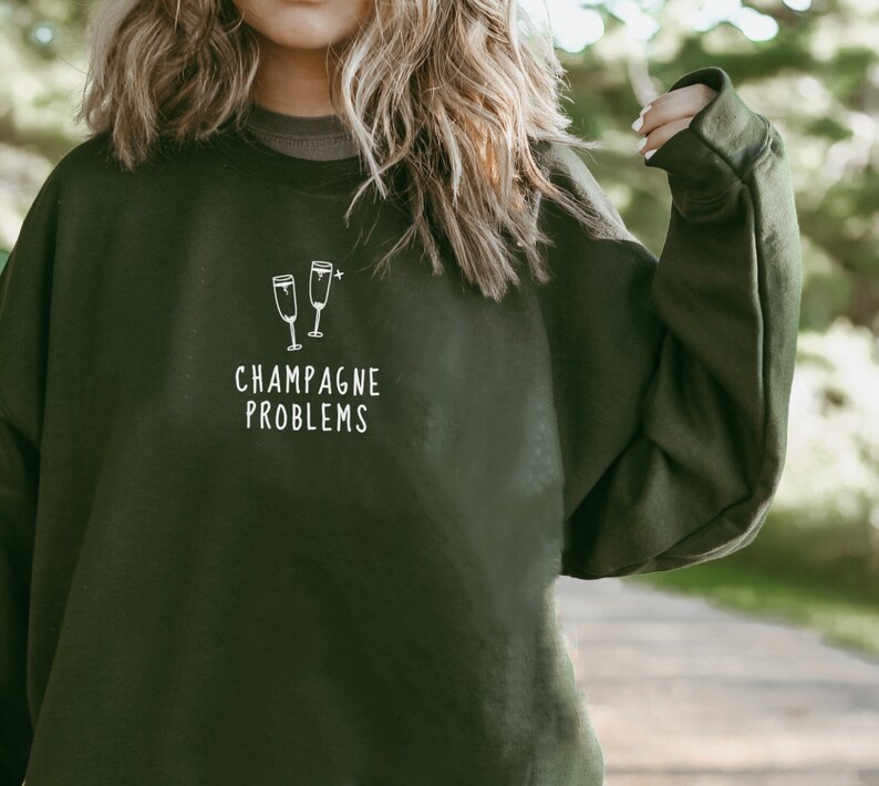 Champagne Problems Crewneck Sweatshirt Album Inspired - Etsy