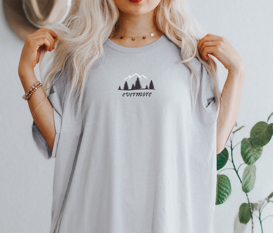 Evermore T Shirt, Evermore Album Inspired Shirt, Women's Graphic Tee ...