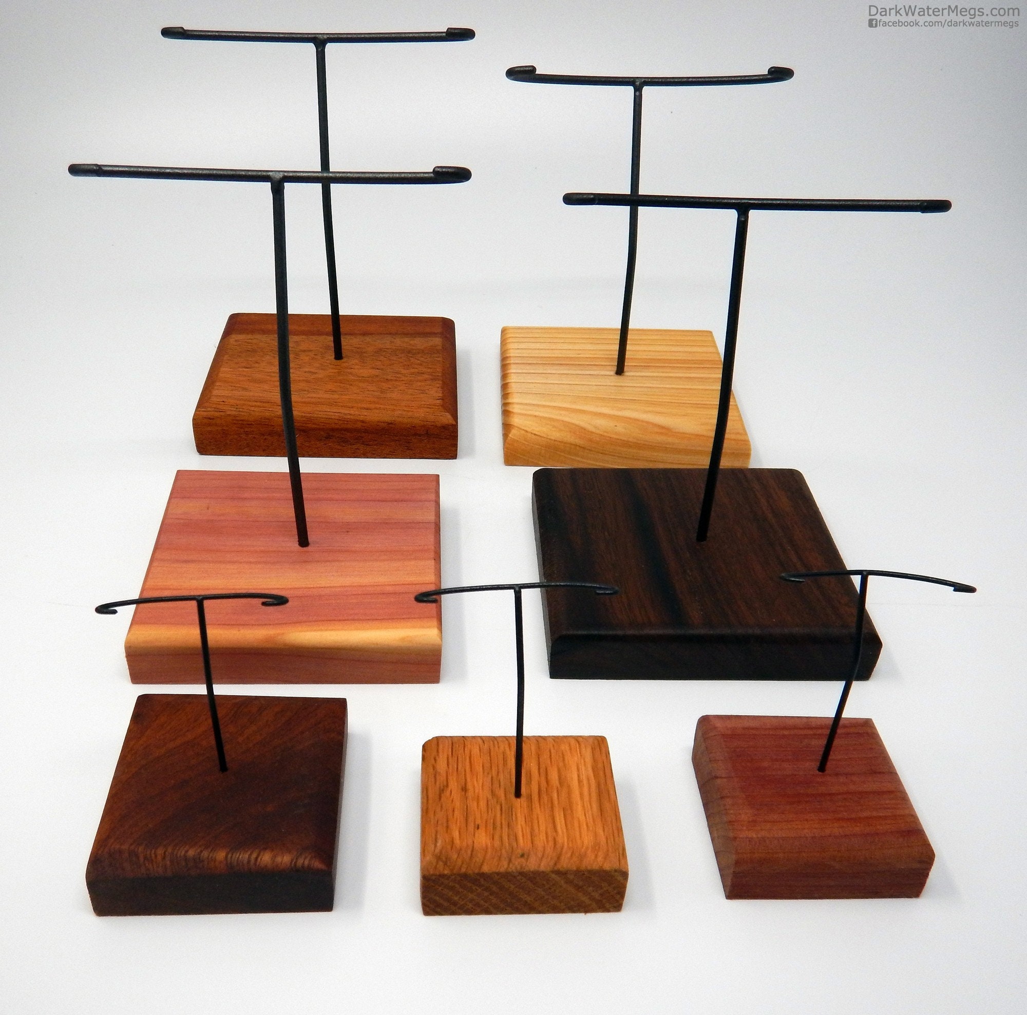 Meg Tooth Stands Custom Metal Bracket on a Wood Base to | Etsy