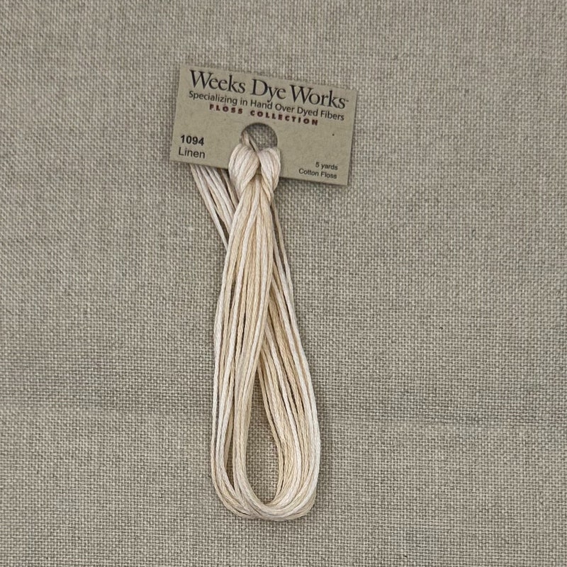 Linen Floss - Etsy
