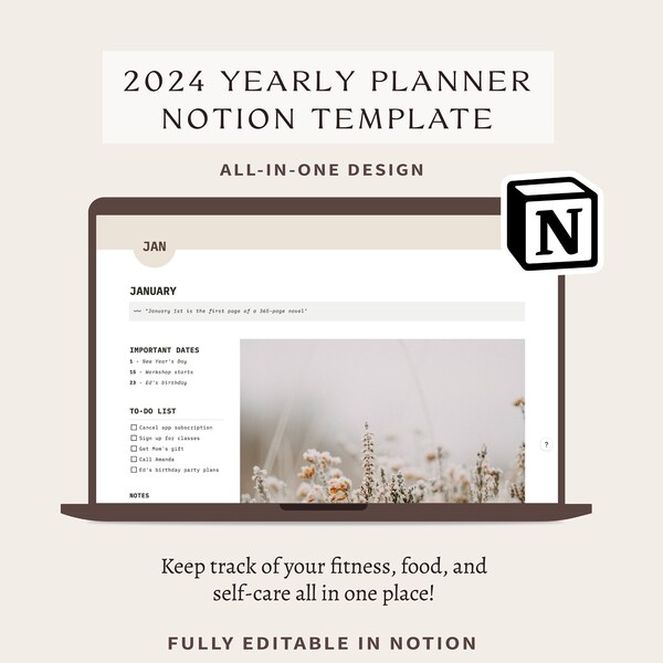 Notion Second Brain, Notion Dashboard, Notion Template 2023, Notion Planner, Notion All in One ...