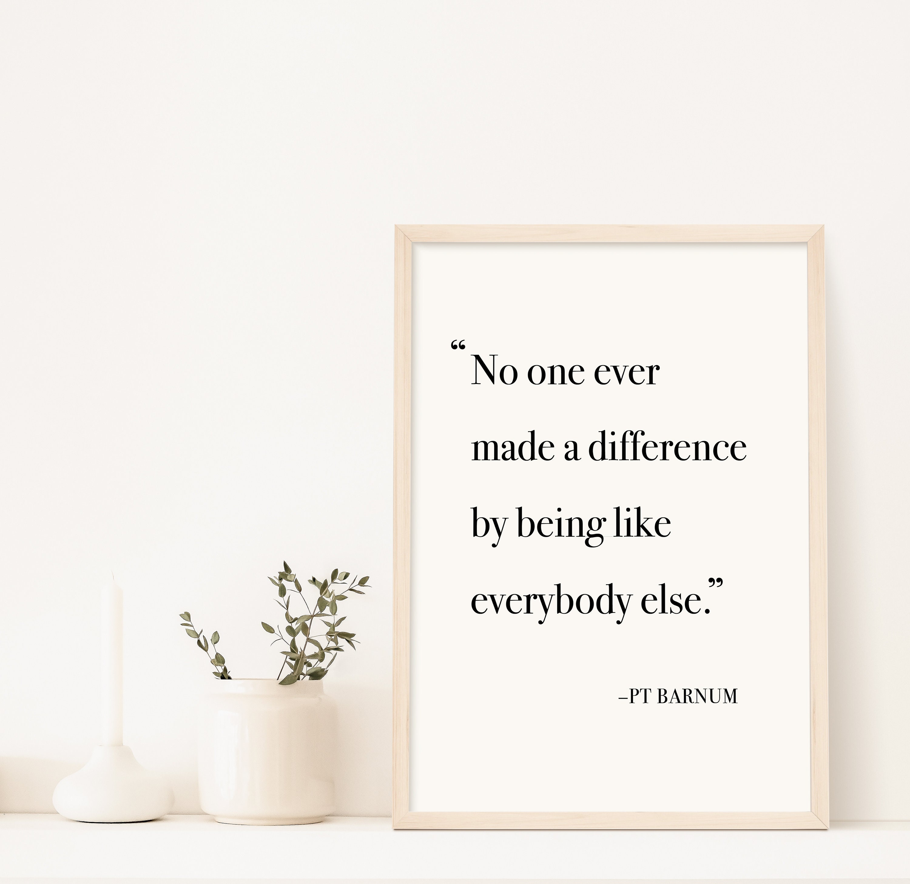 PT Barnum Quote, Wall Art Quotes, Typography Print, Digital Download ...