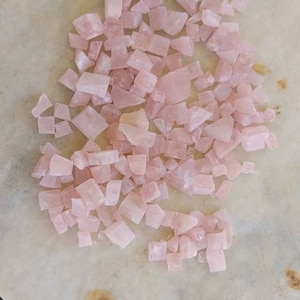10 Piece Small Raw Rose Quartz Slab / A Grade Rose Quartz Mix - Etsy