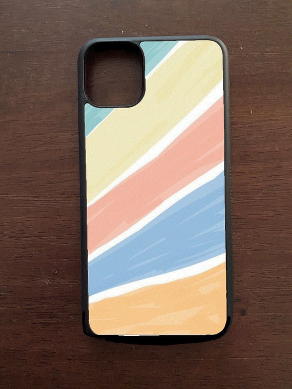 Colorful Stripes Phone Case | Etsy