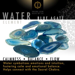 4 ELEMENTS WATER Bracelet 8mm, Essential Oil Diffuser Lava Volcanic ...